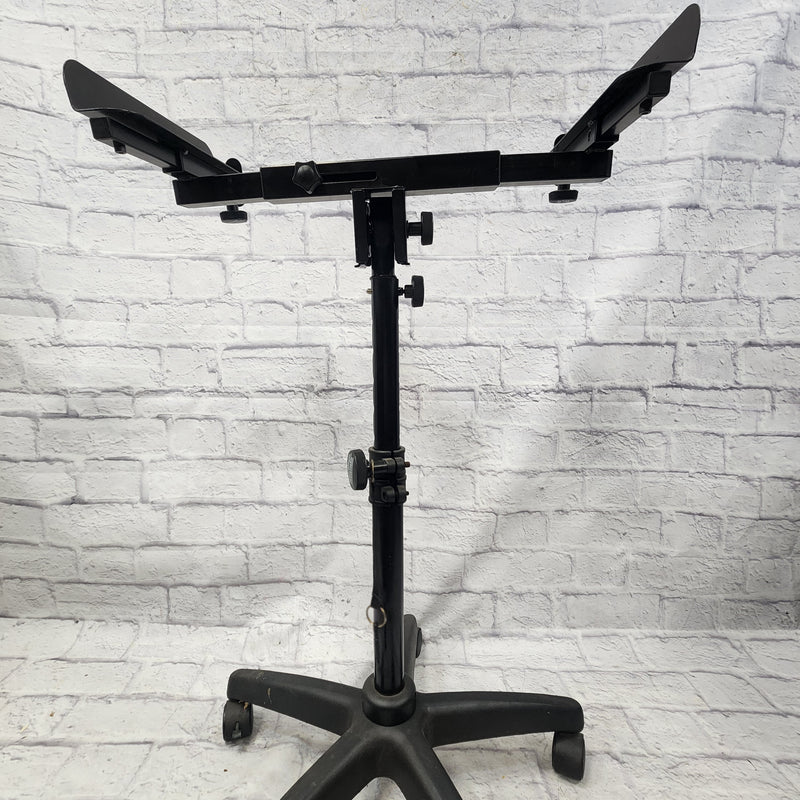 On Stage Stands Mixer Stand on Wheels - Evolution Music