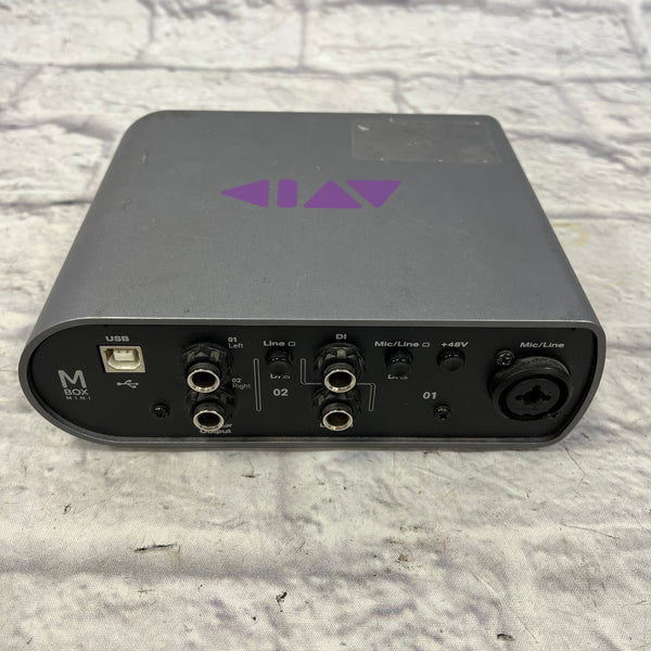 Avid Mbox Mini Audio Interface - Evolution Music
