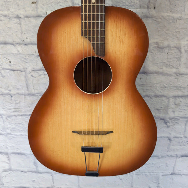 EKO Vintage P8 Parlor Guitar Made in Italy - Evolution Music