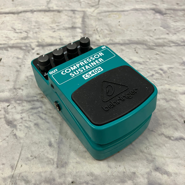 Behringer CS400 Compressor Sustainer Pedal - Evolution Music