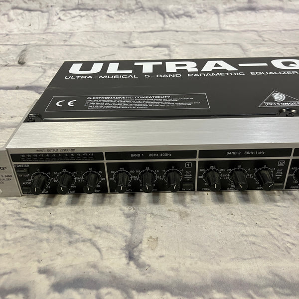 Behringer PEQ2200 5 Band Parametric Rack EQ - Evolution Music