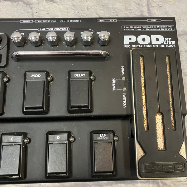 Line 6 POD XT Live Effects Unit - Evolution Music