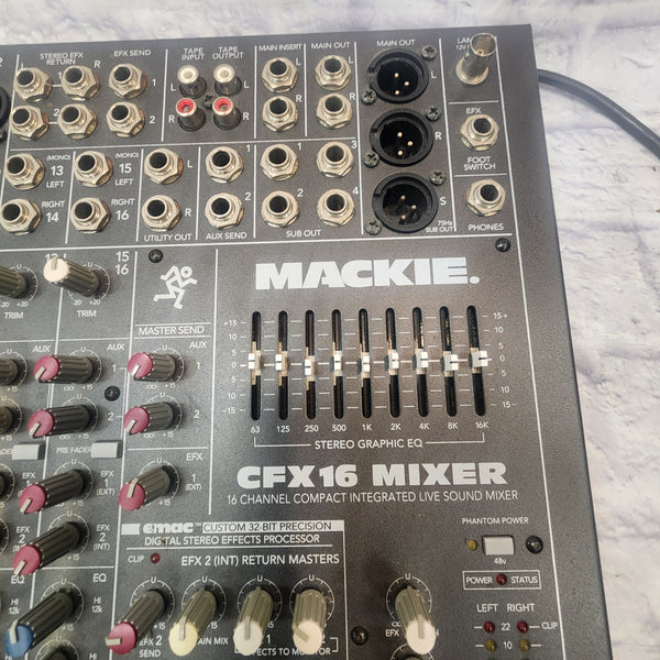 Mackie CFX16 Mixer Mixer - Evolution Music