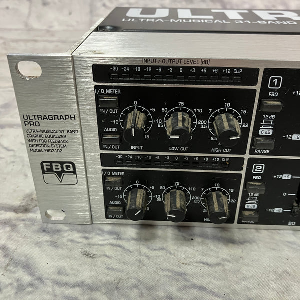 Behringer Ultragraph Pro Rack EQ - Evolution Music