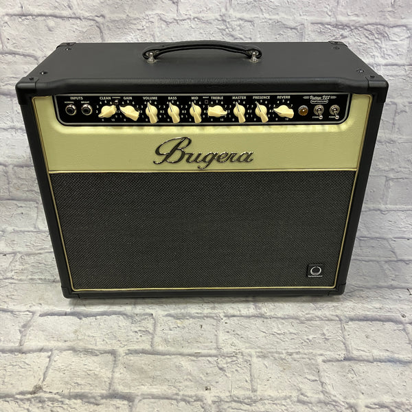 Bugera Vintage V22 Guitar Combo Amp (With Footswitch) - Evolution Music