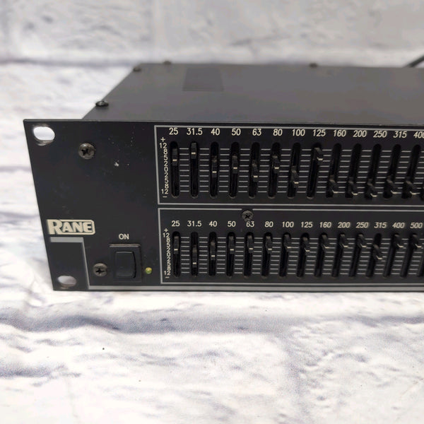Rane ME 60 Dual Channel 30-Band Micro-Graphic Equalizer Rack EQ ...