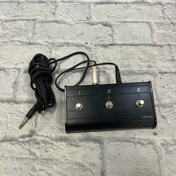 Crate 3 Button Footswitch - Evolution Music