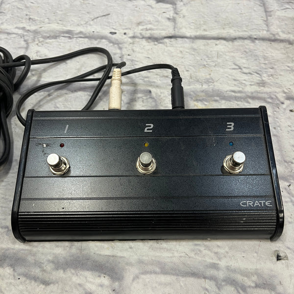 Crate 3 Button Footswitch - Evolution Music