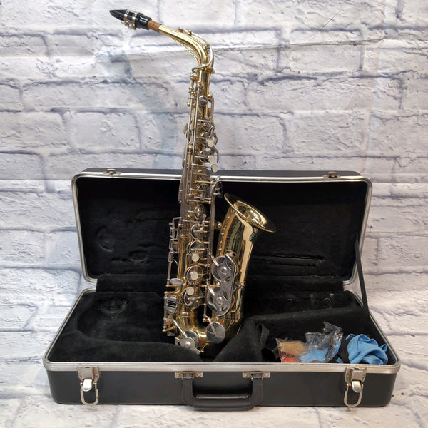 Selmer Alto Saxophone AS300 USA w/Case and Mouthpiece - Evolution Music