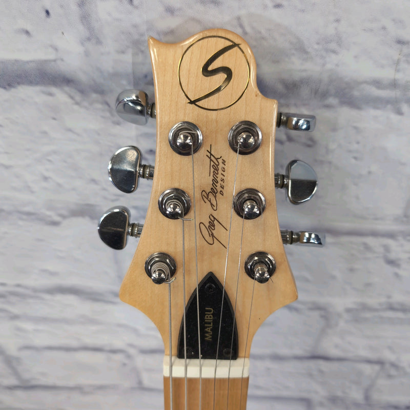 Samick Malibu Strat Style Candy Red Electric Guitar - Evolution Music