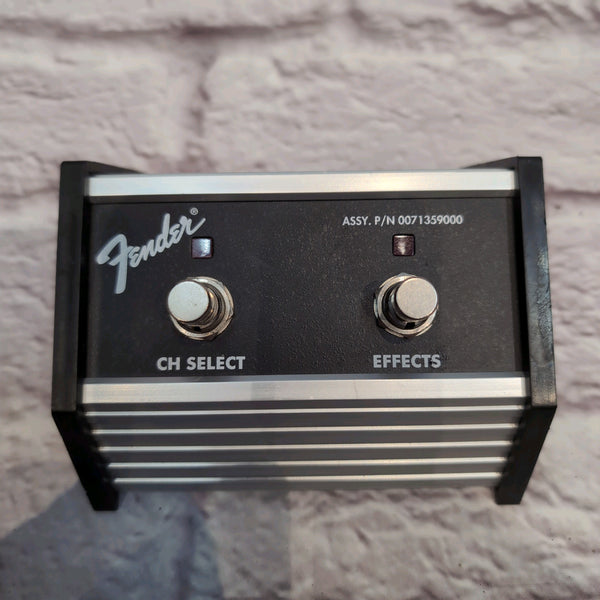 Fender 2-Button Footswitch Channel Select / Effects On-Off 0071359000 ...