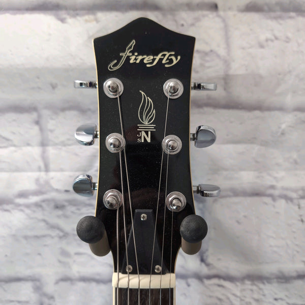 Firefly JSN 338 Semi Hollow Body Electric Guitar - Purple - Evolution Music