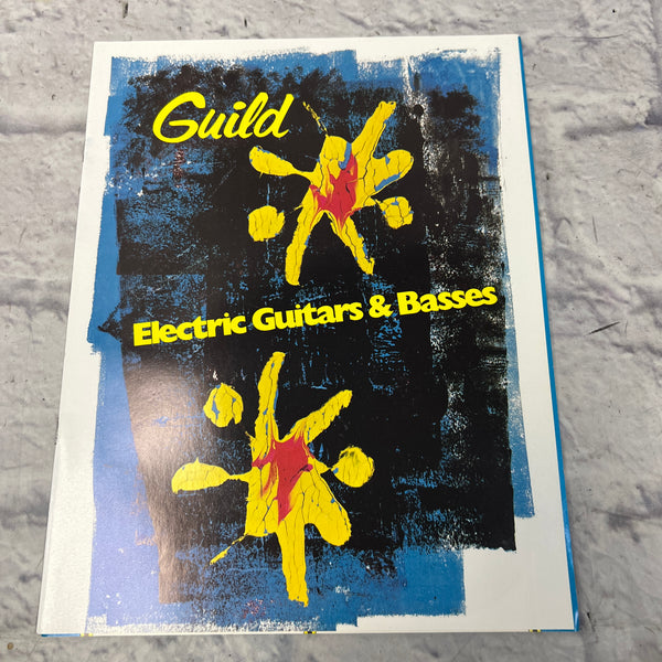 Guild 1975 Electric Guitars and Basses Catalog - Evolution Music