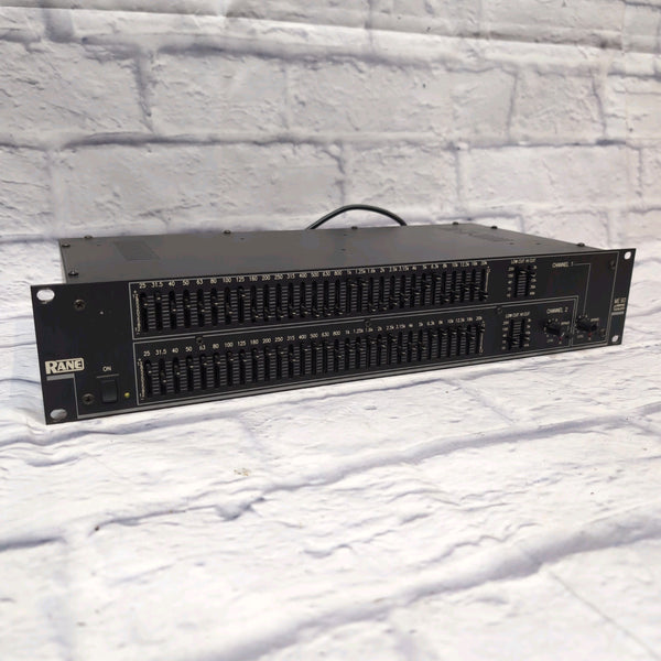 Rane ME 60 Dual Channel 30-Band Micro-Graphic Equalizer Rack EQ ...