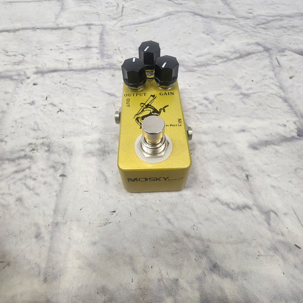 Mosky Golden Horse Overdrive Pedal - Evolution Music