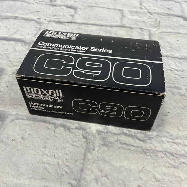 Maxell C90 Communicator Series Cassette Set of 10 - Evolution Music