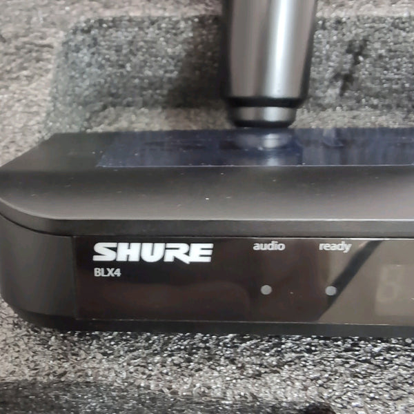 Shure Wireless SM58 BLX2 Mic with BLX4 Wireless Receiver Microphone Sy ...