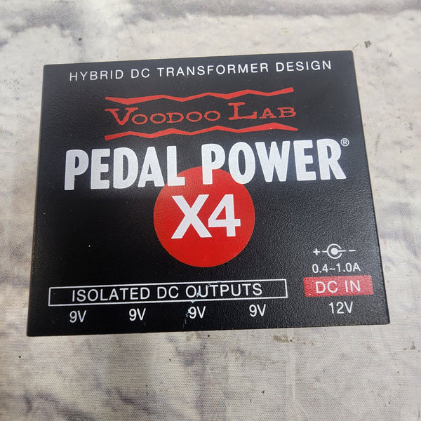 Voodoo Lab Pedal Power X4 Power Supply - Evolution Music