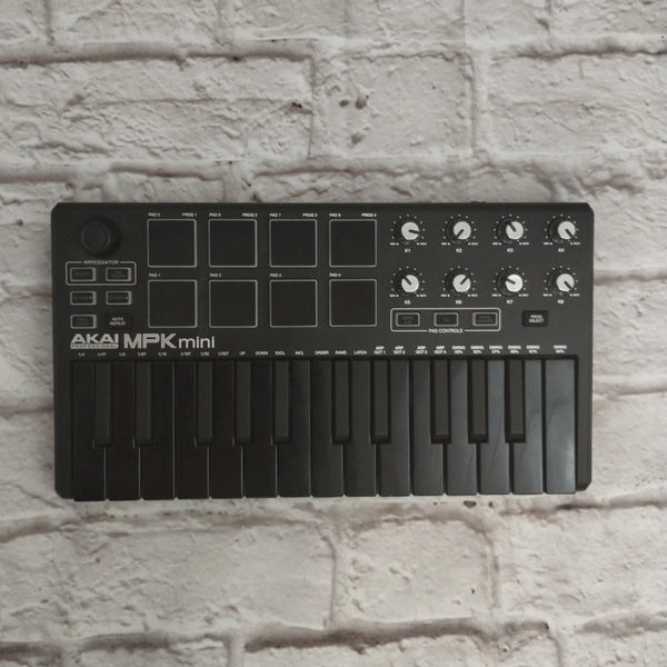 Akai MPK Mini Black Midi Controller - Evolution Music