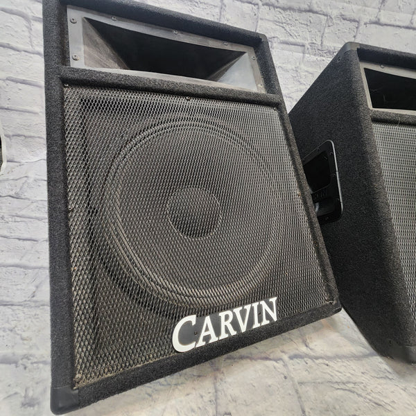 Carvin 742 400 Watt Passive PA Speakers (Pair with Dust Covers ...