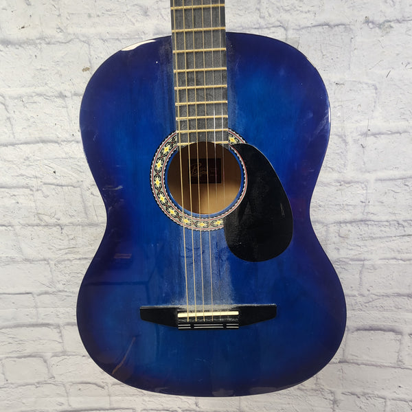 Rogue Acoustic Blue Body Guitar Model SO-069-RAG-BL Parts - Evolution Music