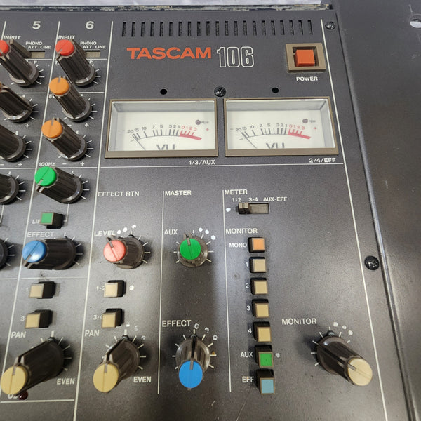 Tascam Vintage 106 Analog Mixer - Evolution Music