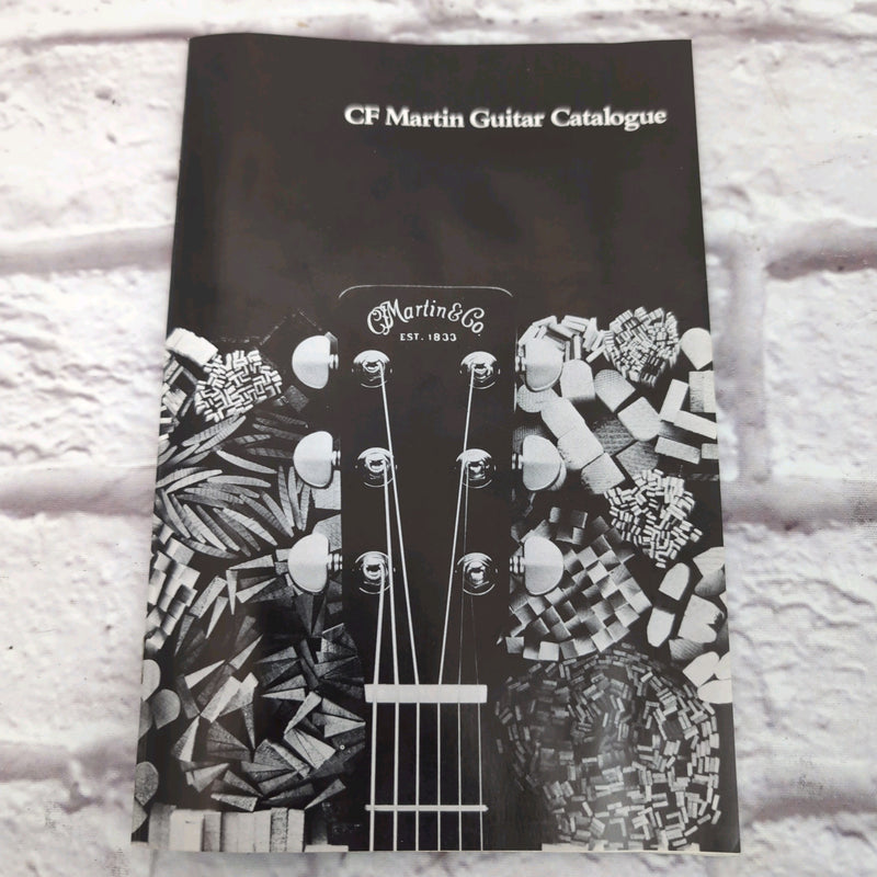 CF Martin Guitar 1978 Vintage Product Catalogue - Evolution Music