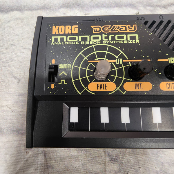 Korg Delay Monotron Mini Analog Ribbon Synthesizer - Evolution Music