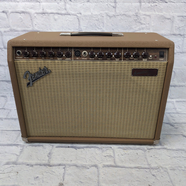 Fender Acoustasonic Junior Acoustic Guitar Combo Amp with Cover ...