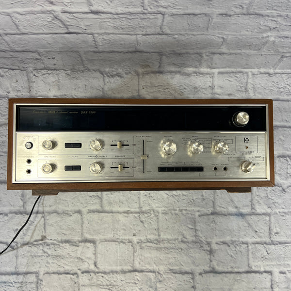 Sansui QRX-6500 Vintage Quadraphonic Stereo Receiver - Evolution Music