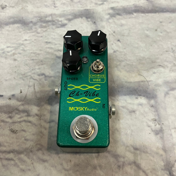 Mosky CH-Vibe Mini Chorus Vibrato Pedal - Evolution Music