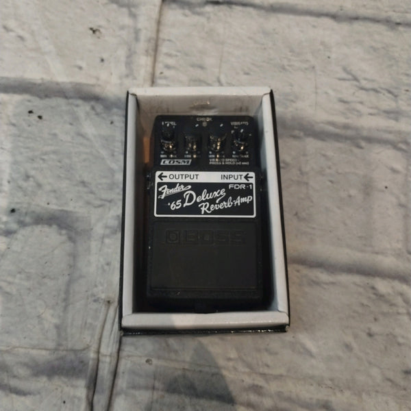 Boss FDR-1 Deluxe Reverb Pedal - Evolution Music