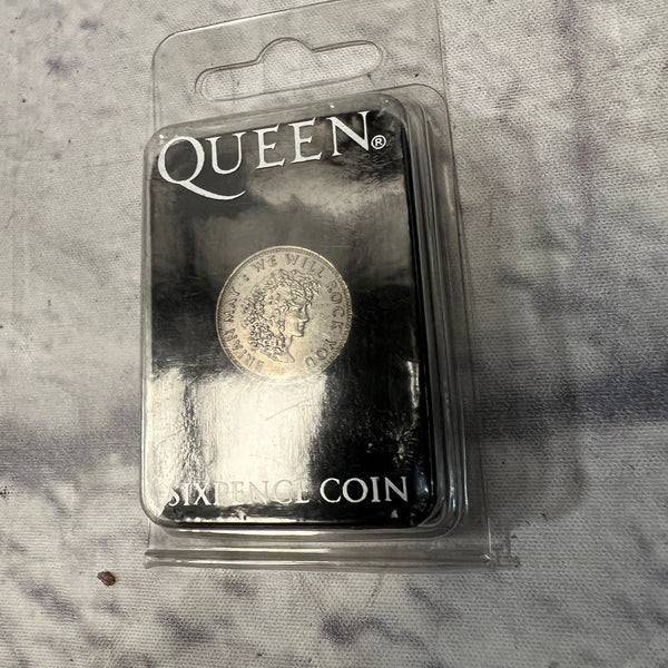 Paris Las Vegas Queen Brian May Sixpence Commemorative Coin - Evolution ...