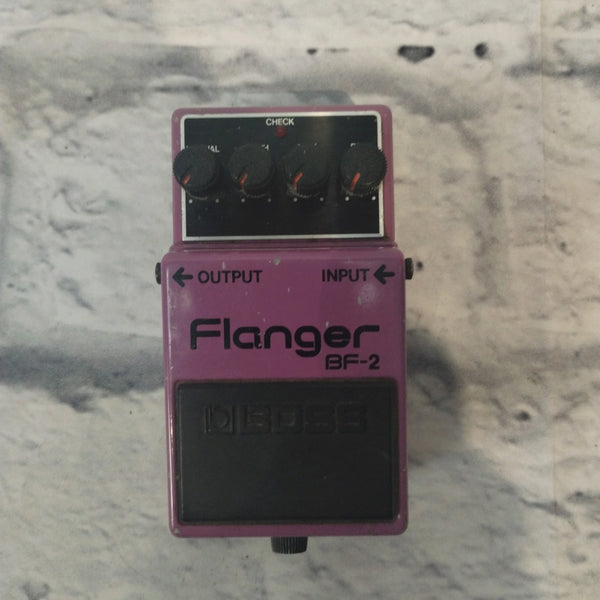 Boss BF-2 Flanger MIJ Black Label Flanger Pedal - Evolution Music