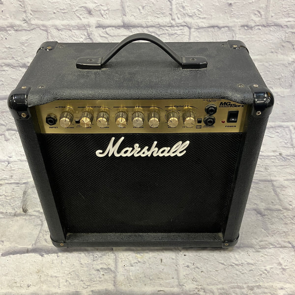 Marshall MG15DFX Guitar Practice Amp with Effects - Evolution Music