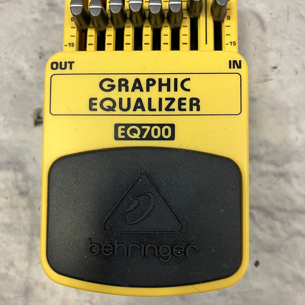 Behringer EQ700 Graphic Equalizer Pedal - Evolution Music