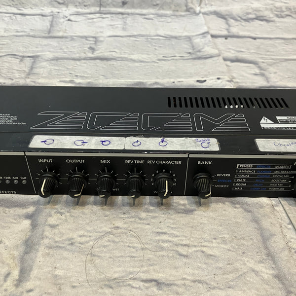 Zoom RFX-1000 Multi FX Rack Unit - Evolution Music