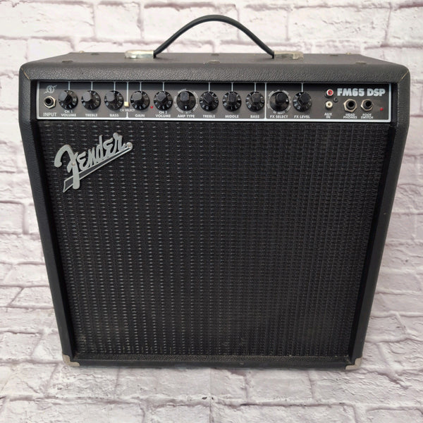 Fender FM 65 DPS 2-Channel 65-Watt 1x12" Solid State Guitar Combo w/ E ...
