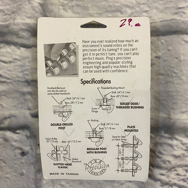Ping P2641 Individual Open Precision Tuning Machines - Evolution Music