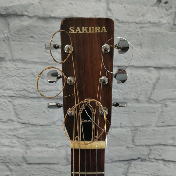 Sakura SW 63 (w/ Electric mod) Acoustic Guitar - Evolution Music