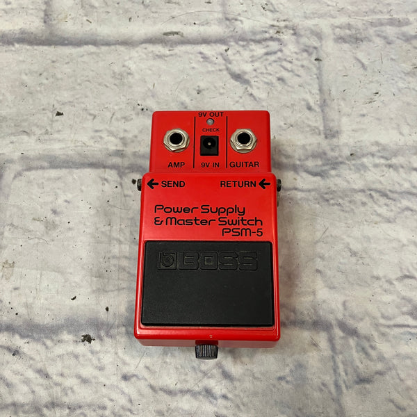 Boss PSM-5 Power Supply and Master Switch - Evolution Music