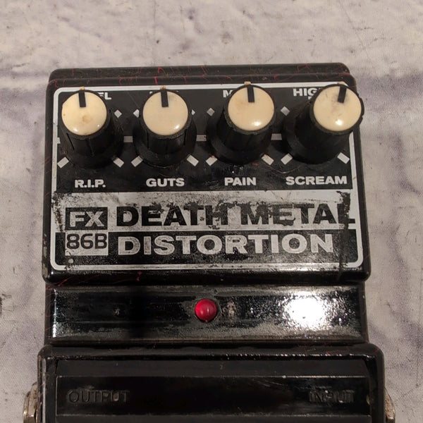 DOD FX86B Broken Switch Death Metal Distortion Pedal - Evolution Music