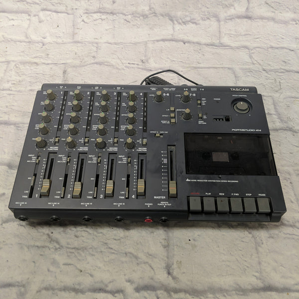 Tascam 414 Portastudio 4-Track Cassette Recorder - Evolution Music
