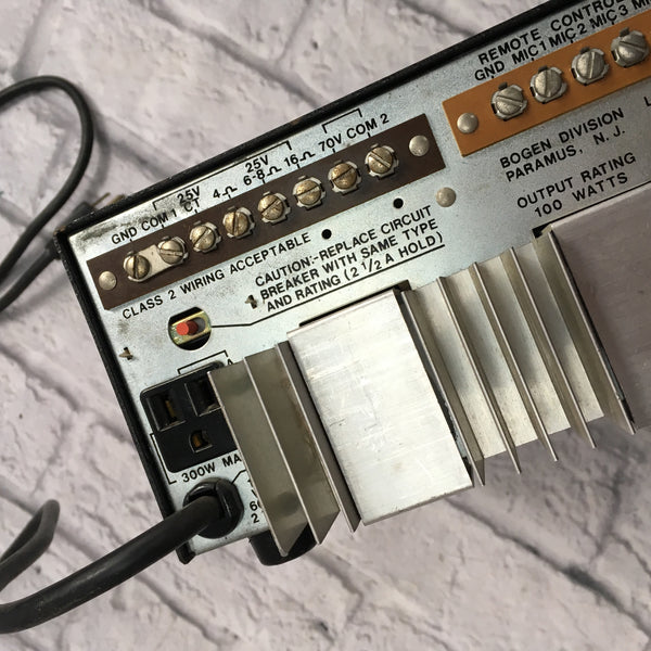 Vintage Bogen CT-100B Powered Mixer - Evolution Music