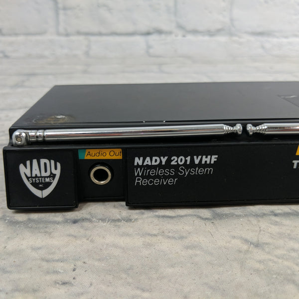 Nady 201 VHF Wireless System Receiver - Evolution Music