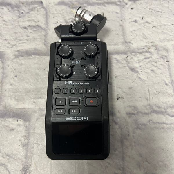 Zoom H6 Handy Recorder - Evolution Music