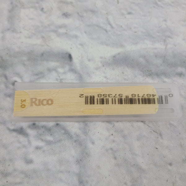 Rico Tenor Saxophone Reeds Strength 3 Individual Reeds - Evolution Music