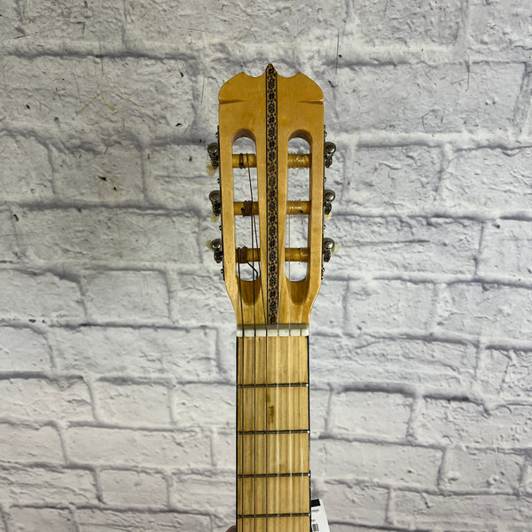 Lotus LS70 Vintage 1970s Blonde Classical Guitar - Evolution Music