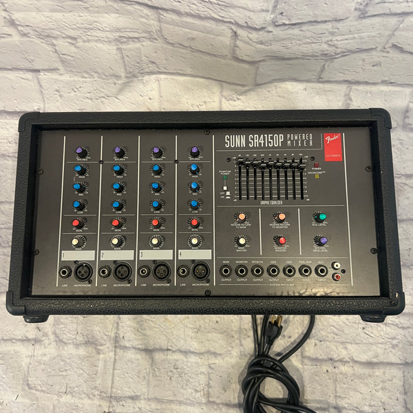 Fender Sunn SR4150P Powered Mixer - Evolution Music