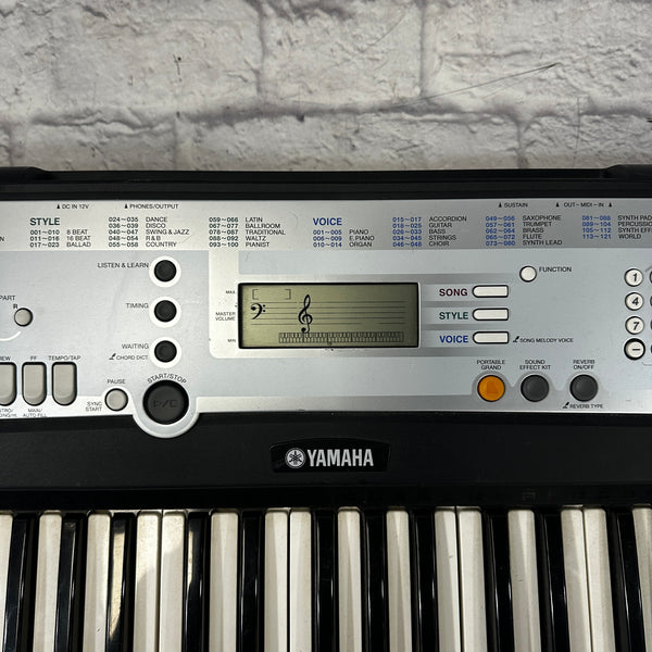 Yamaha YPT-200 61-Key Electronic Keyboard - Evolution Music